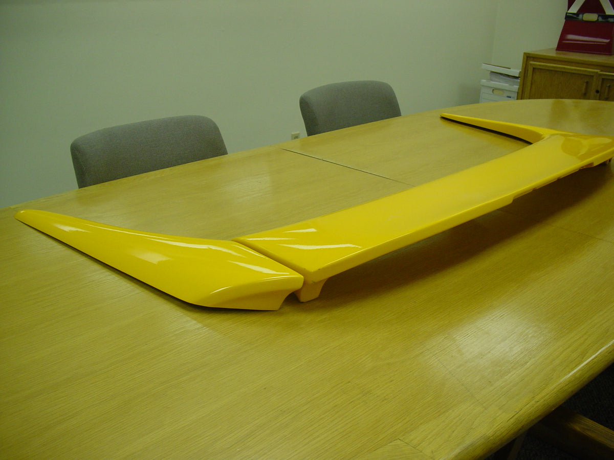 K060752 TOYOTA SUPRA 1986.5-1992 WING 3PC FRP+LED LAMP | Kaminari ...